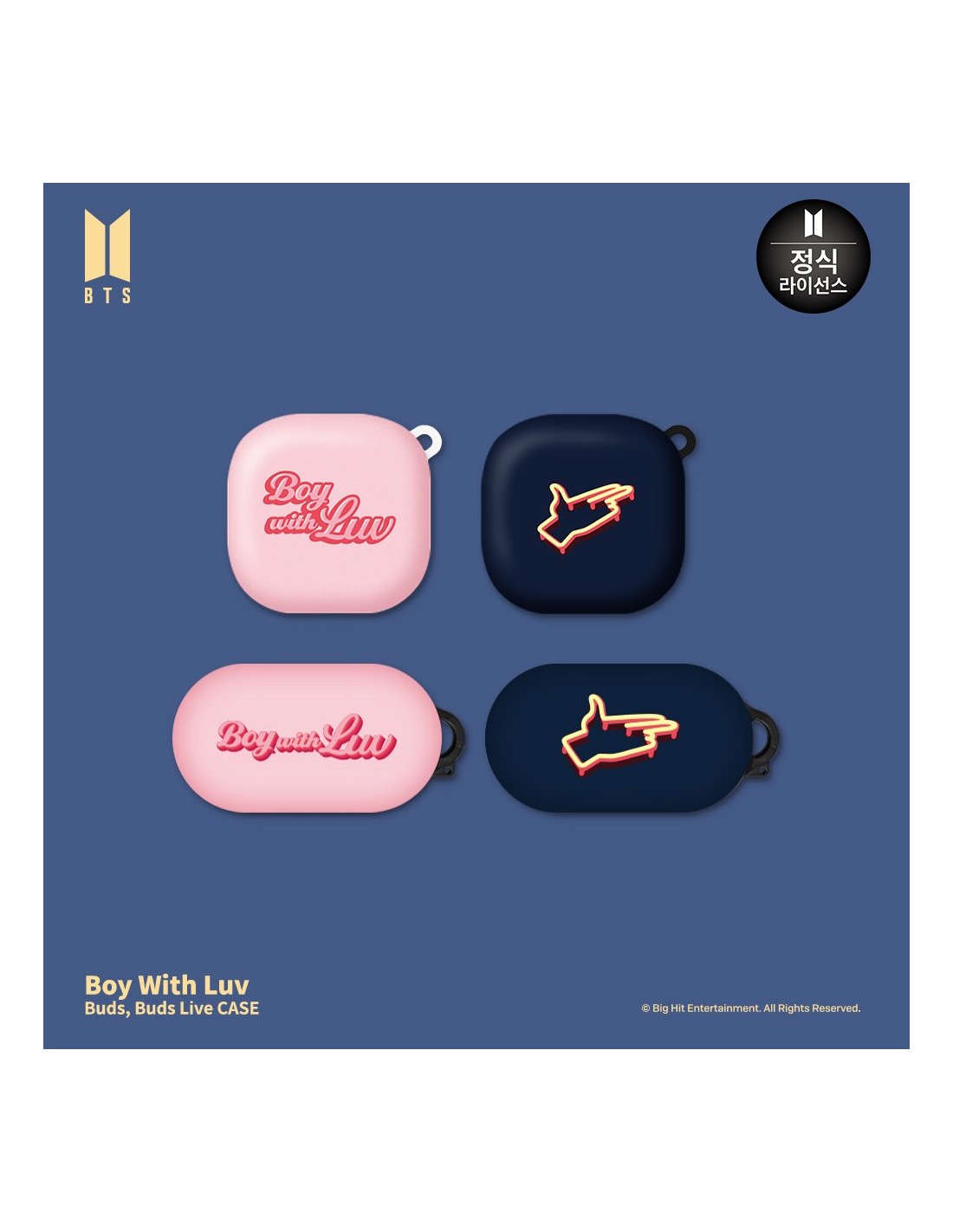 BTS Boy With Luv Goods - Buds / Buds Live Case