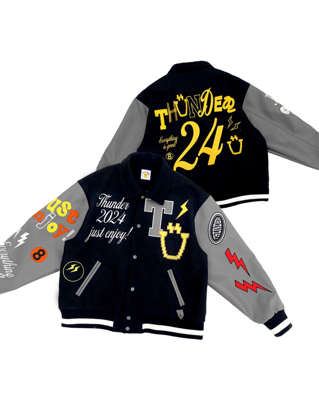 ATEEZ THUNDER Goods - VARSITY JACKET kpoptown.com