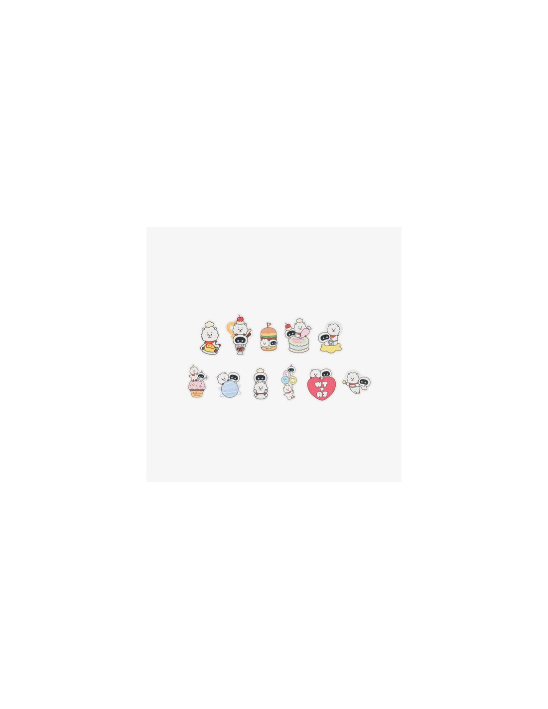 BT21 Wootteo X RJ Goods - Sticker Set kpoptown.com BT21 Wootteo X RJ Goods - Sticker Set kpoptown.com