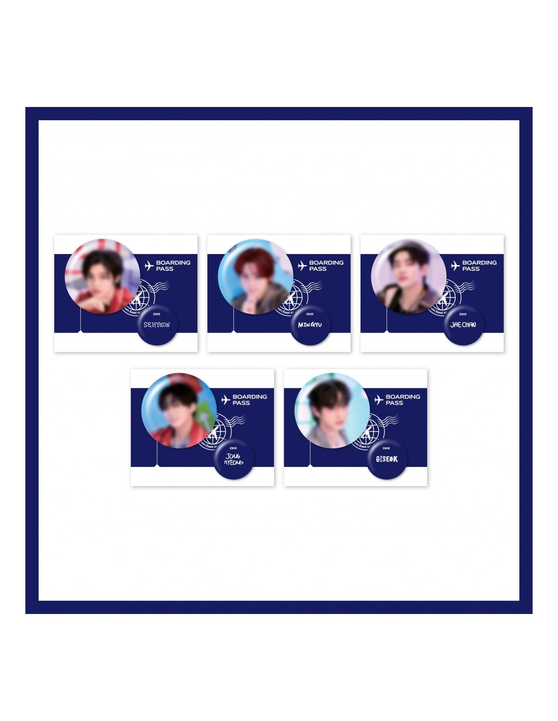 DKZ POP-UP STORE in JAPAN Goods - PIN BUTTON SET kpoptown.com