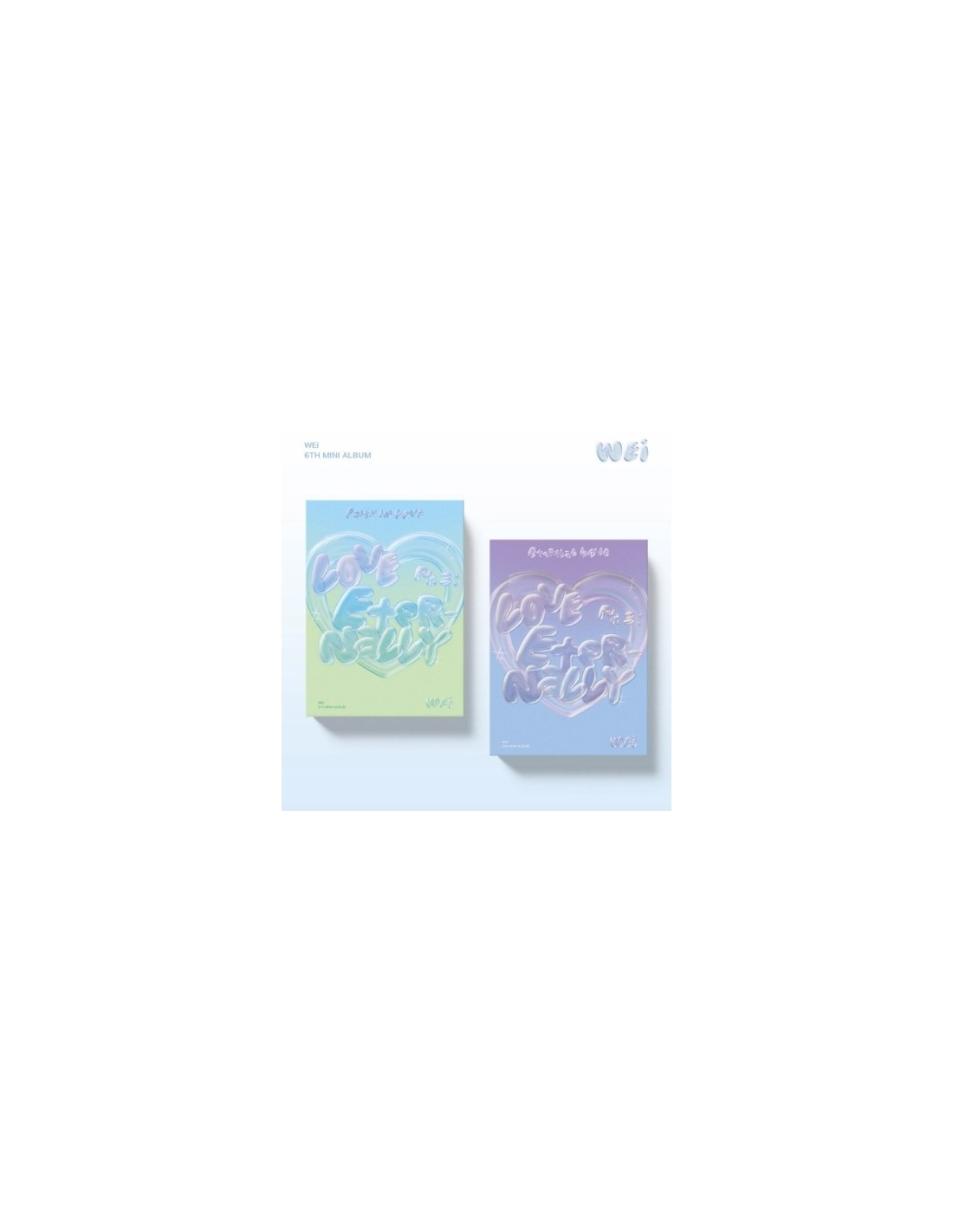WEi 6th Mini Album - Love Pt.3 : Eternally 'Faith in love' (Random Ver.) CD kpoptown.com