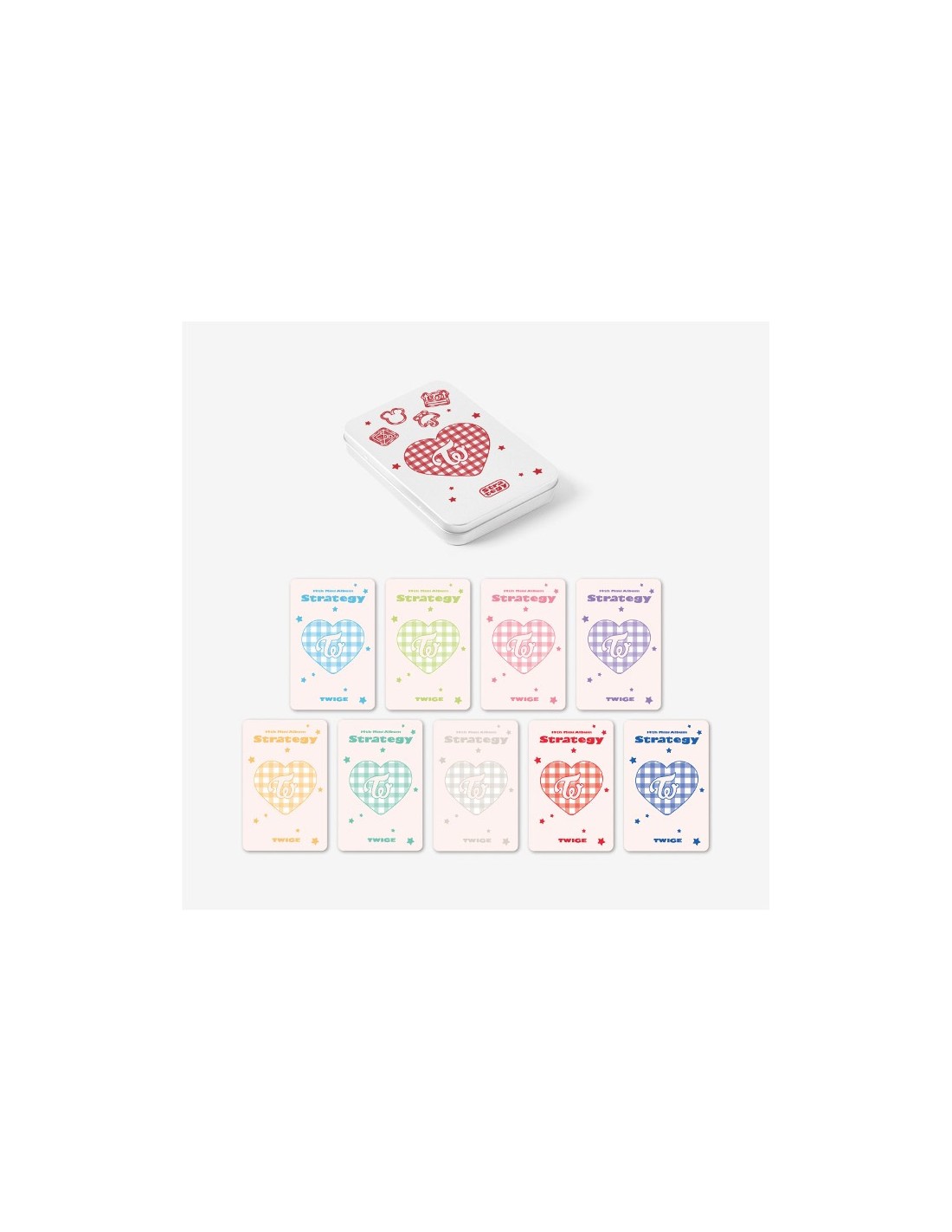 TWICE STRATEGY POP-UP In SEOUL GOODS - TINCASE PHOTOCARD SET kpoptown.com