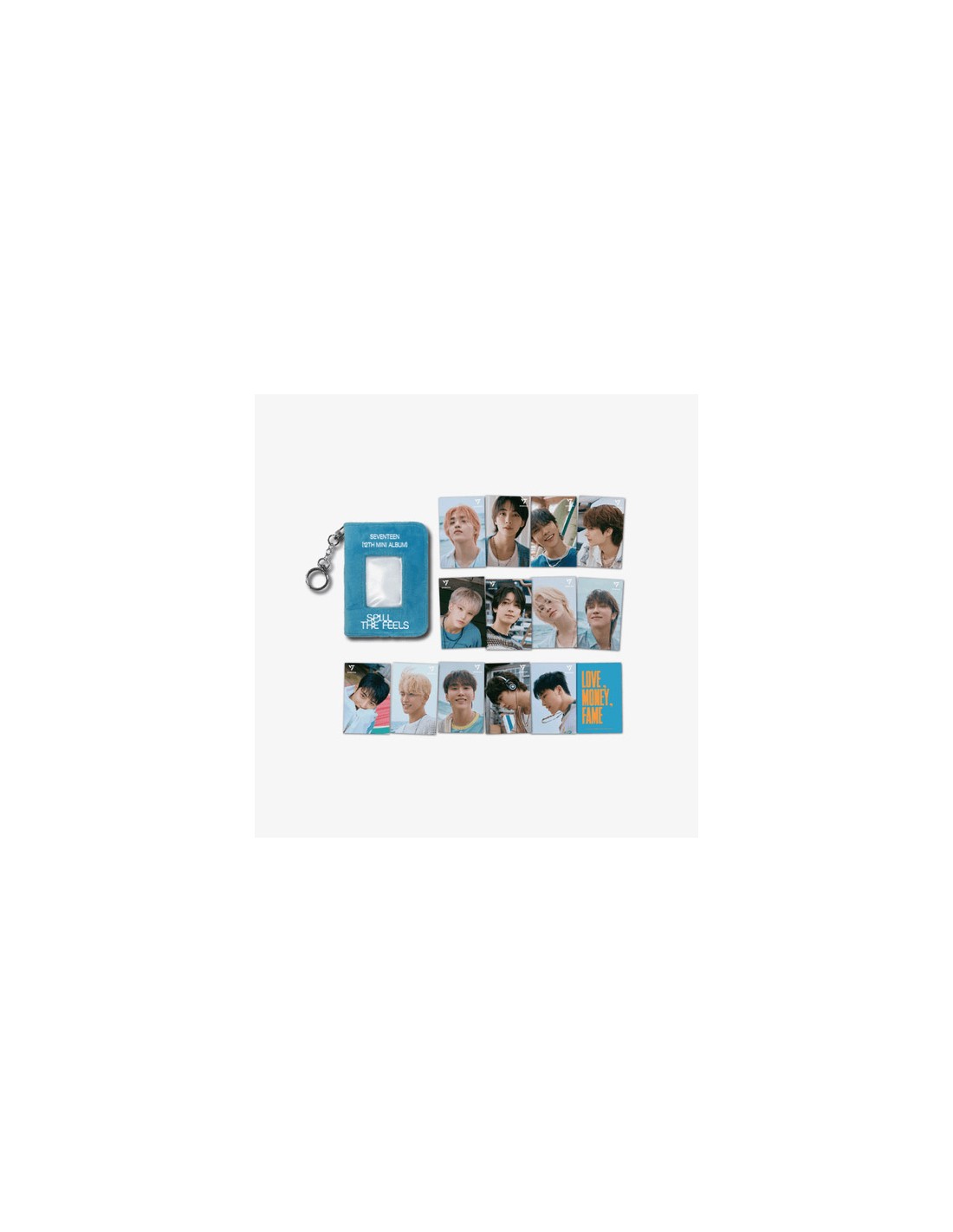 SEVENTEEN AIRTEC Goods - LENTICULAR MINI CARD & BINDER (SPILL THE FEELS ...