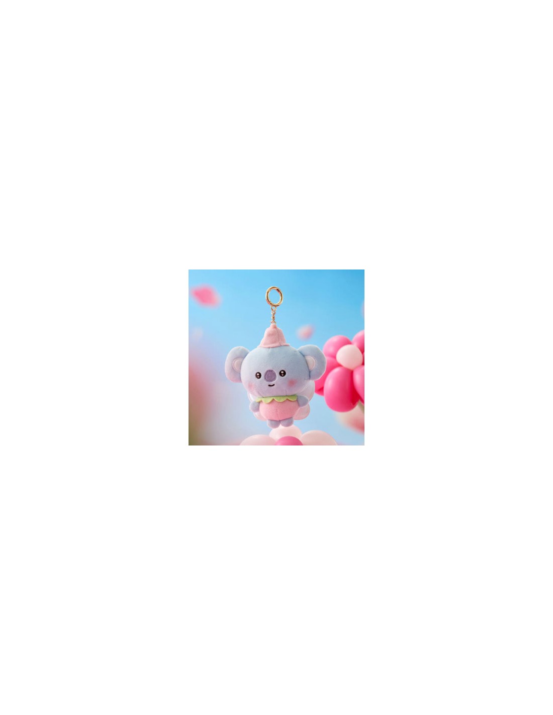 BT21 Summer Fairy Goods - Baby Sitting Plush Keyring kpoptown.com