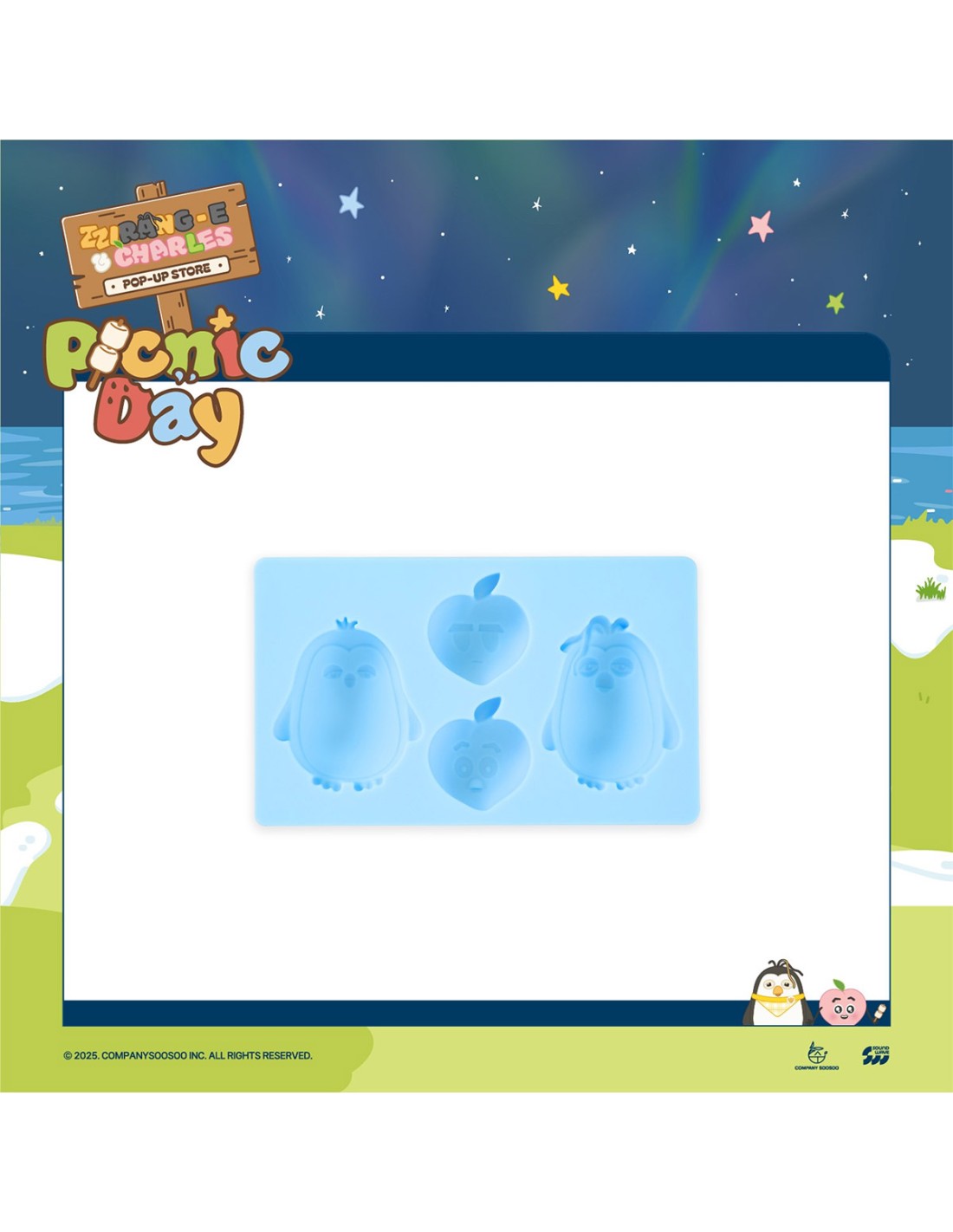 DOH KYUNG SOO ZZirang-e & Charles Picnic Day Goods - ICE TRAY kpoptown.com