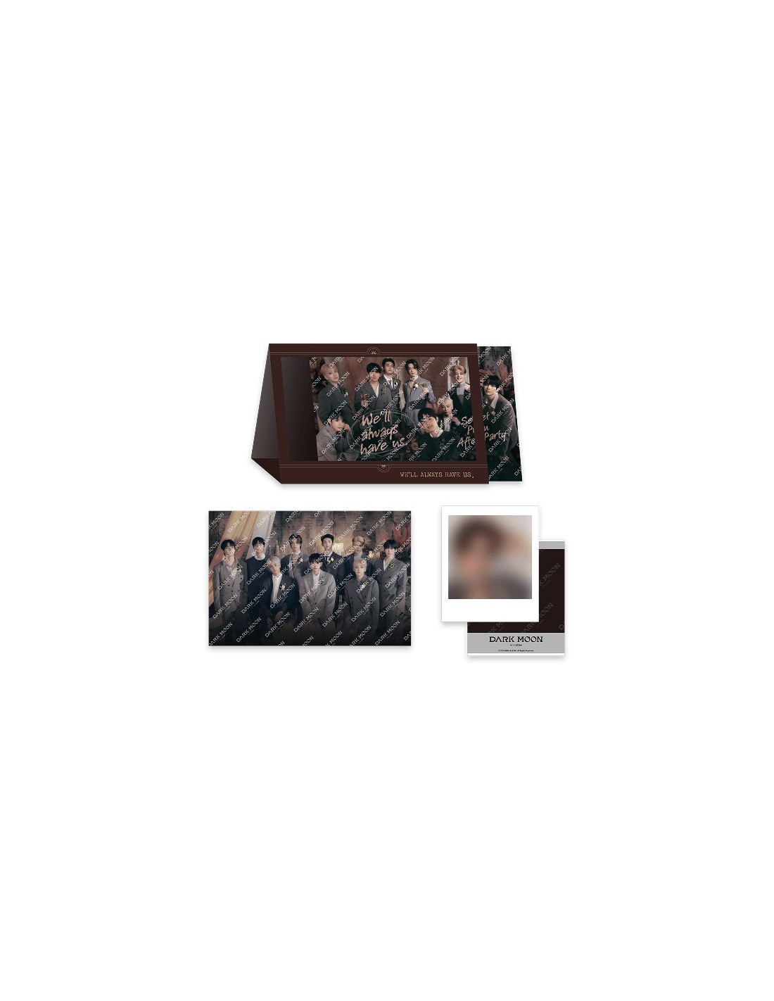 DARK MOON Wolf Boy Goods - PHOTO & PHOTO FRAME SET kpoptown.com