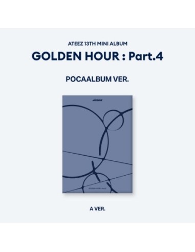 [Smart Album] ATEEZ 13th Mini Album - GOLDEN HOUR : Part.4 (A Ver ...