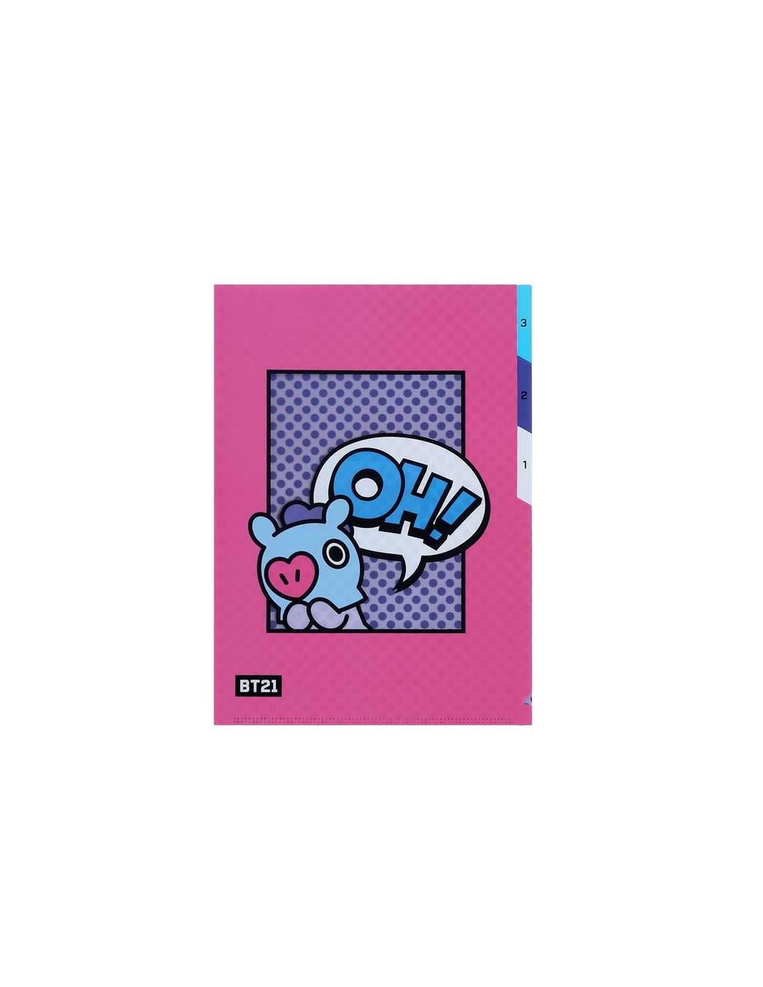[BT21] BTS. 3 POCKET PP FOLDER