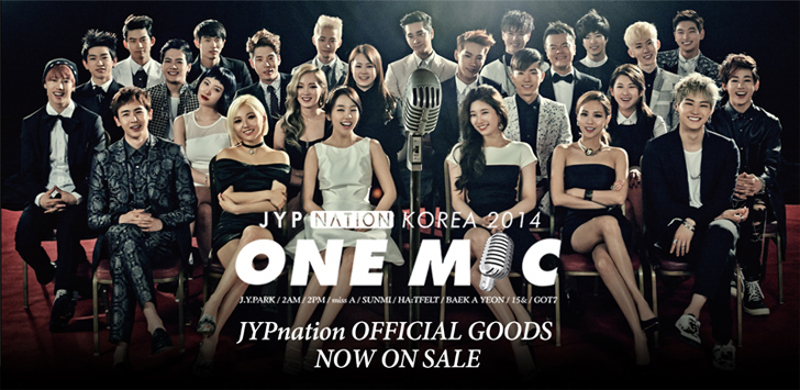 JYP Nation Korea 2014 "One Mic" - Name Tag